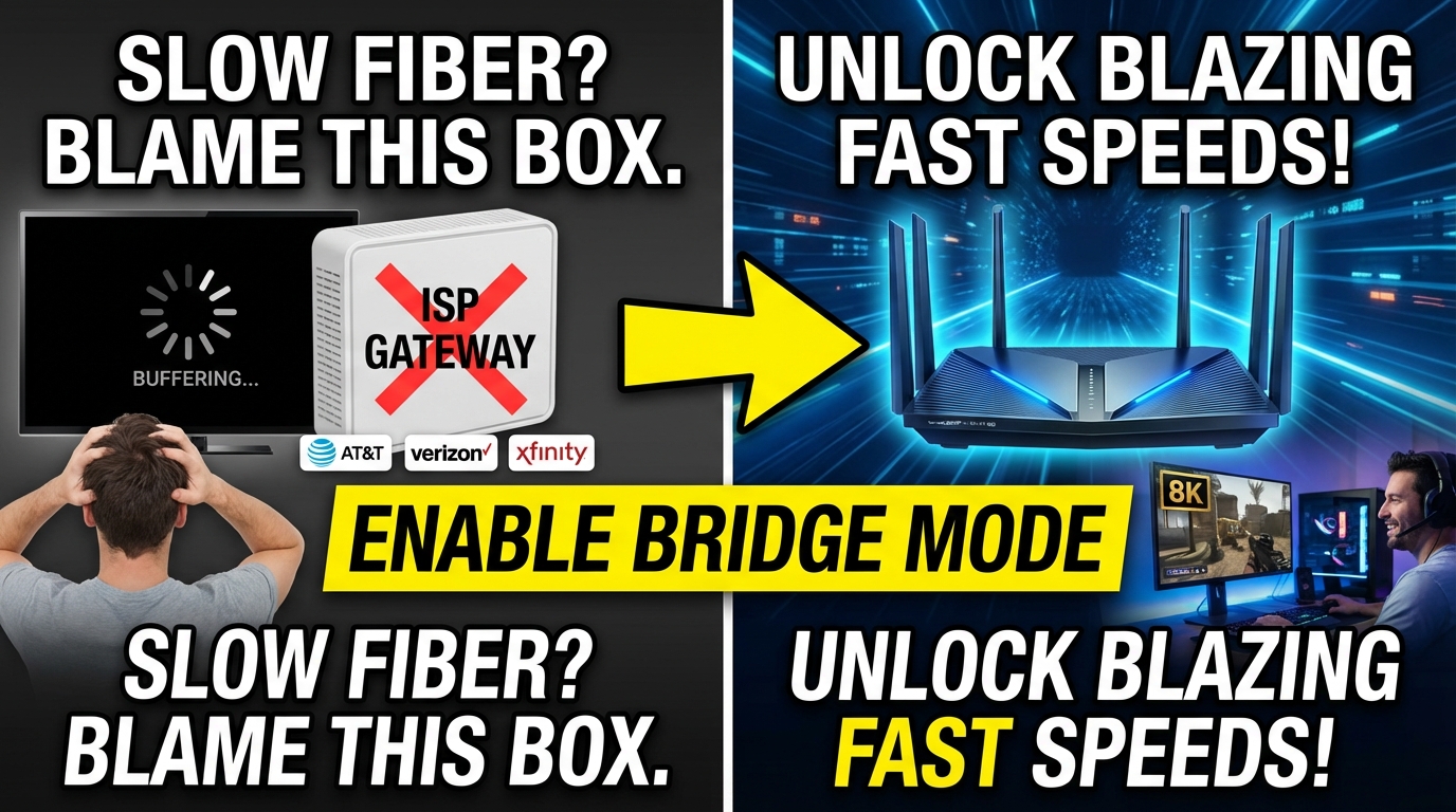 ISP Router Bridge Mode: The 2026 Guide to Stop Double NAT