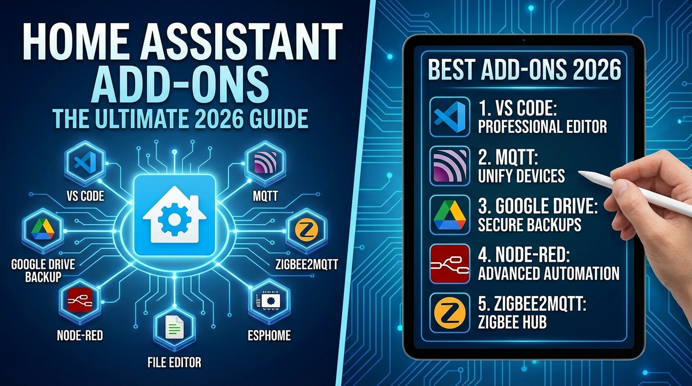 Best Home Assistant Add-ons 2026: The Essential Guide